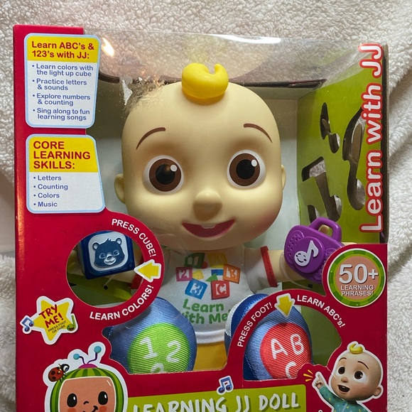 justplayproducts | Toys | Cocomelon Learning Jj Doll Abc 23 With Jj 5 ...
